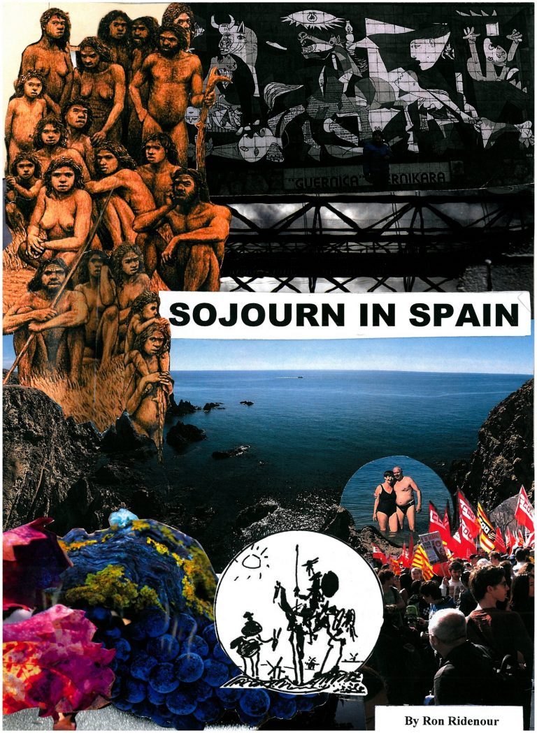 En rejseberetning af Ron Ridenour: “Sojurn in Spain” – Med Collager af ...