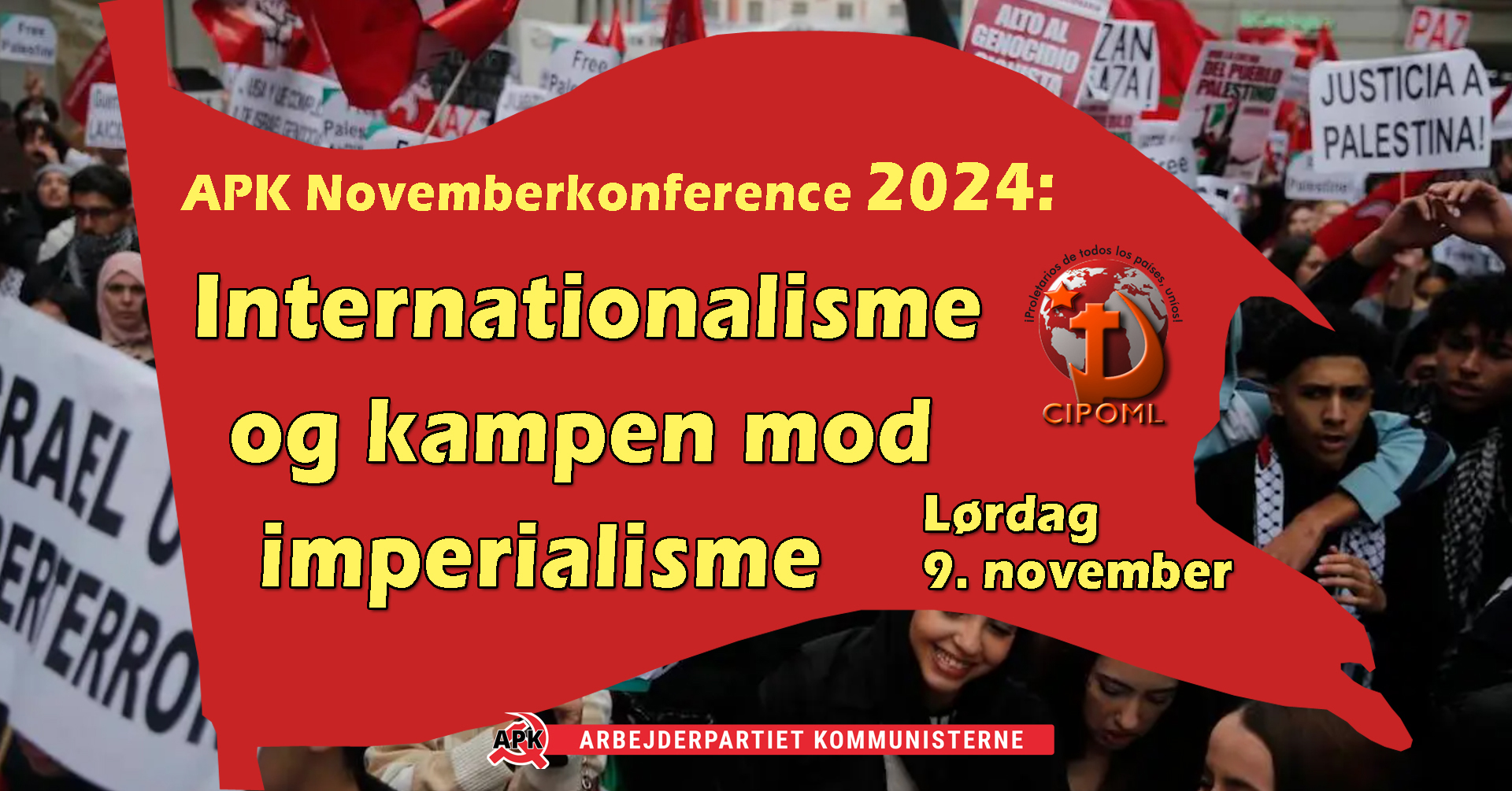 APK holder novemberkonference: Internationalisme og kampen mod ...