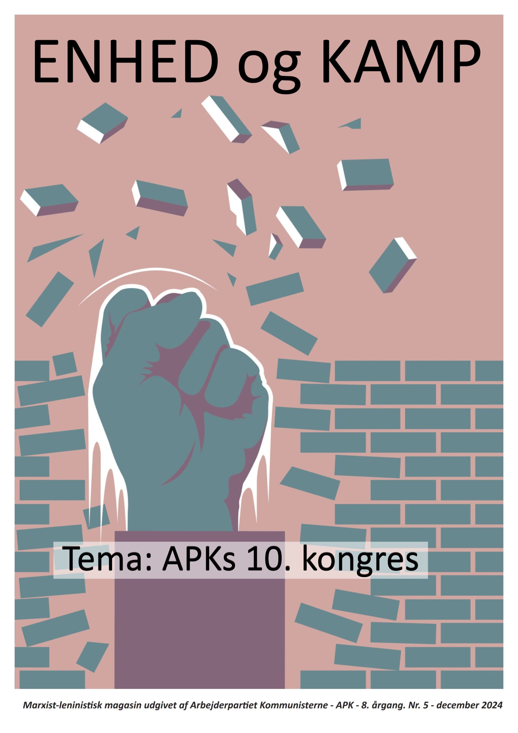 Enhed og Kamp: tema med dokumenter fra APKs 10. kongres | KPnet